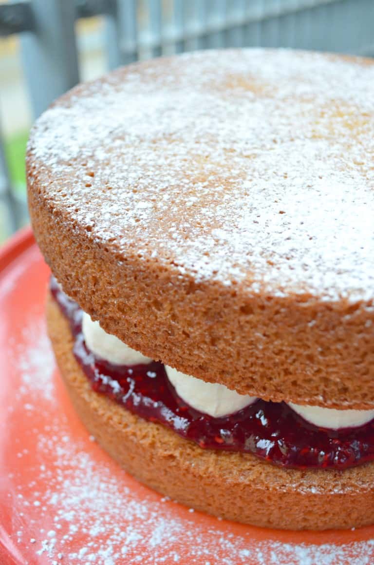 The Ultimate Victoria Sponge - Baking with Aimee.