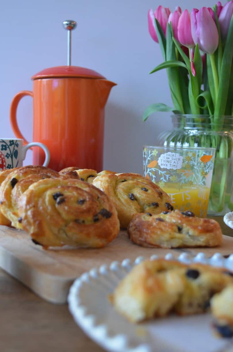 Pain Au Raisins - Baking with Aimee.
