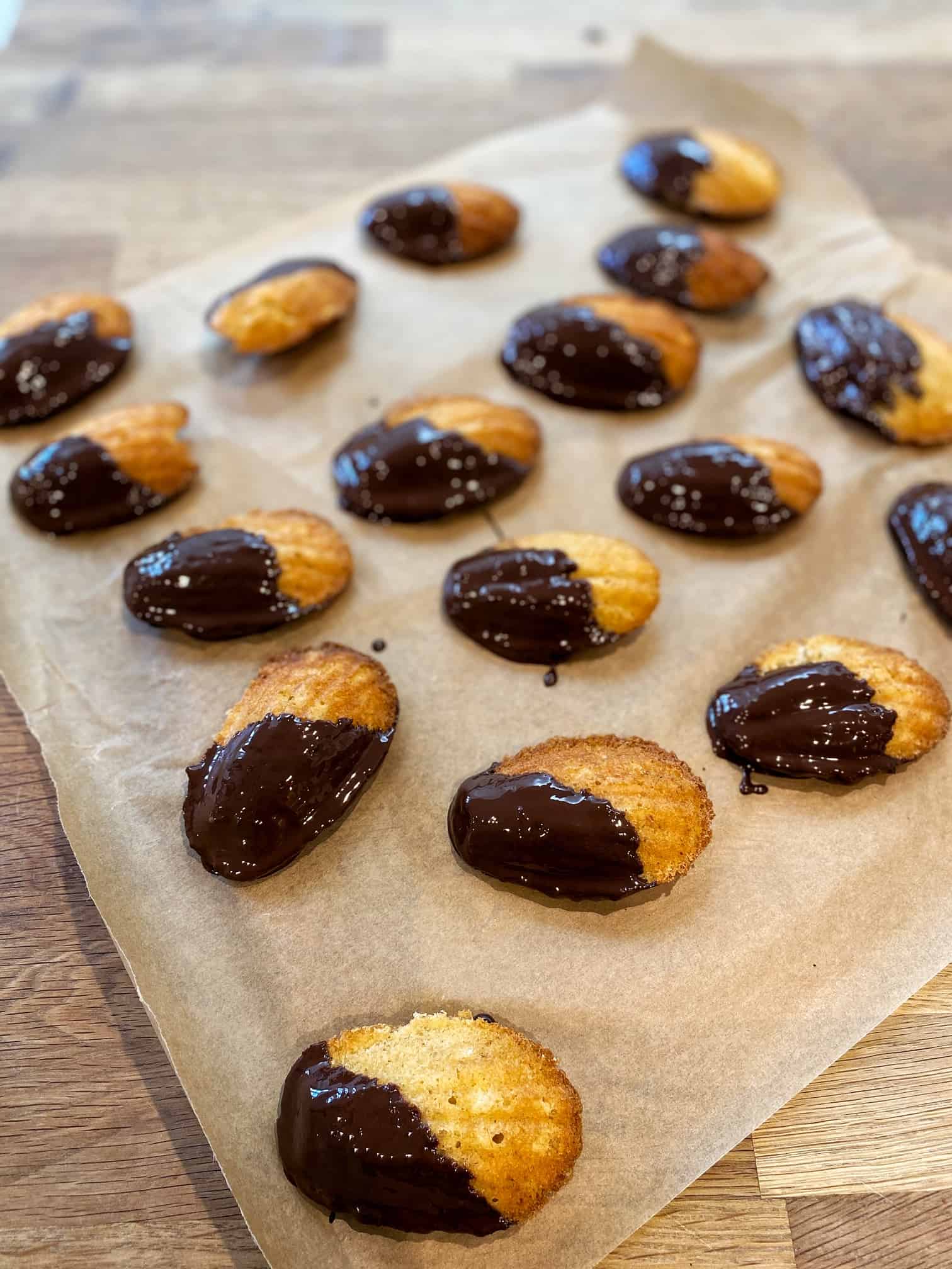 Sourdough Madelines - Baking with Aimee.