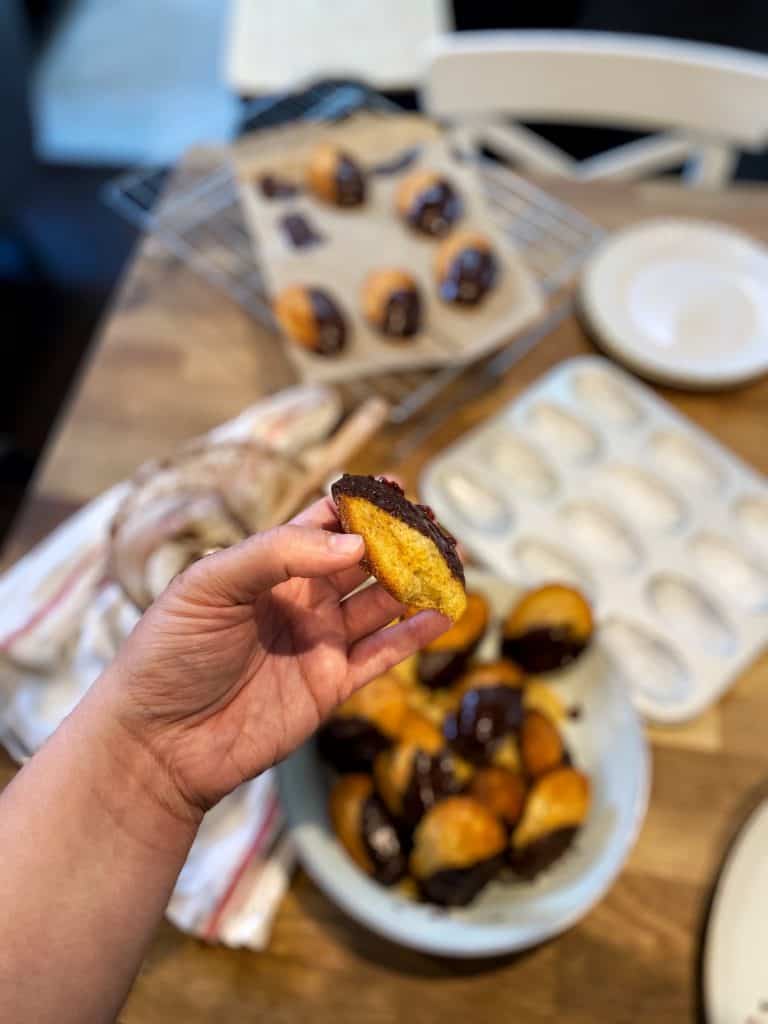 Sourdough Madelines - Baking with Aimee.