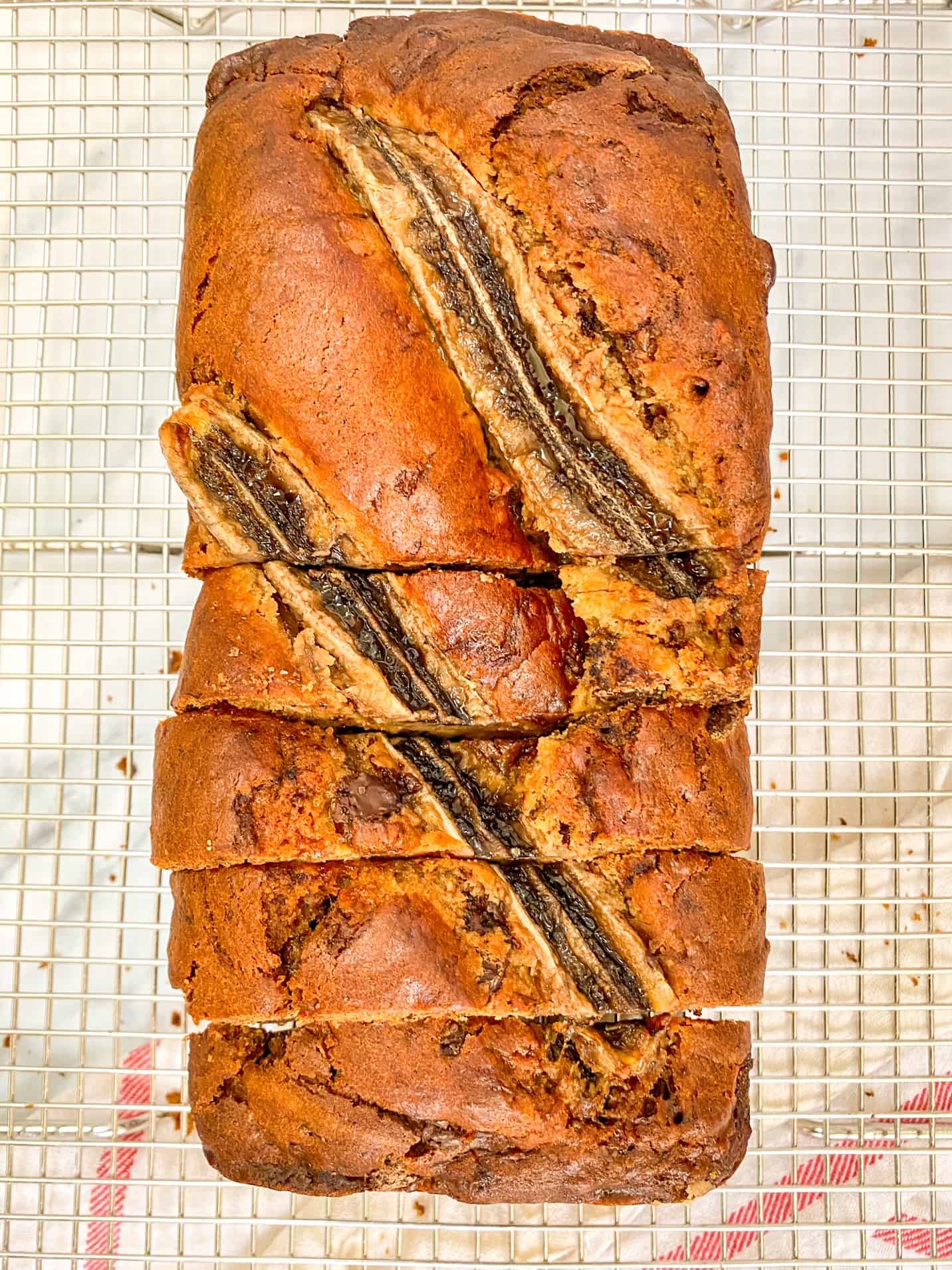 Vegan Biscoff Banana Bread - Baking with Aimee.