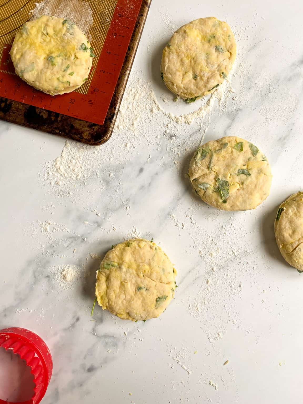 Welsh Rarebit Scones - Baking with Aimee.