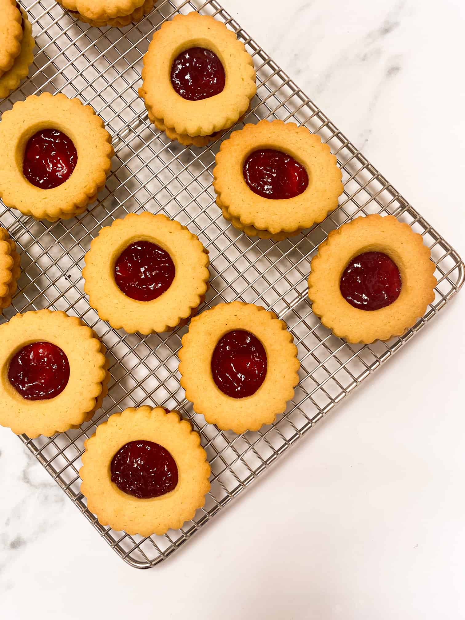 Homemade Jammy Dodgers - Baking with Aimee.